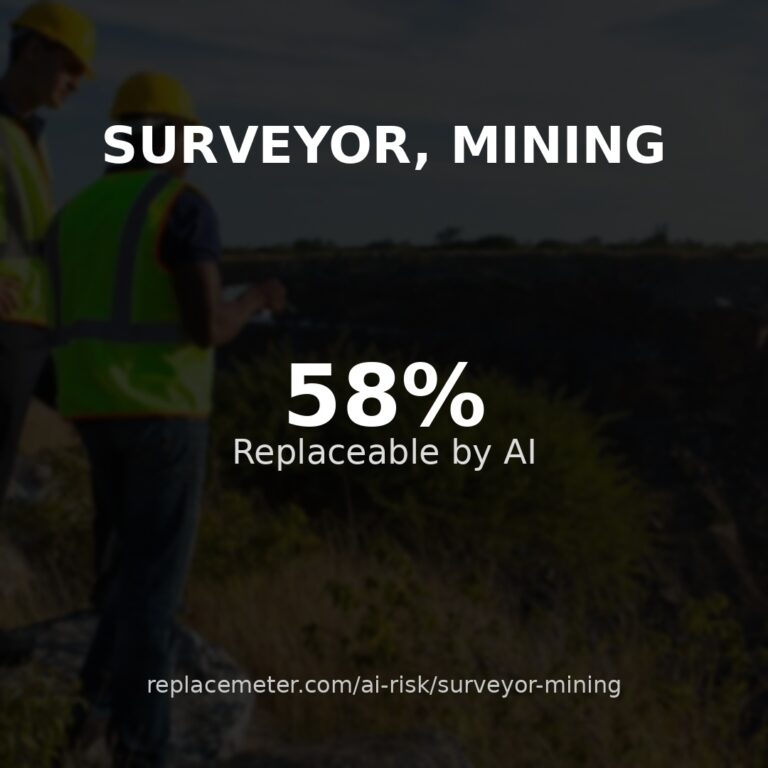 Surveyor, mining - Replacemeter